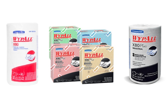 Wypall x80, x70 y X60 | Paños y Toallas | Precios Bajos